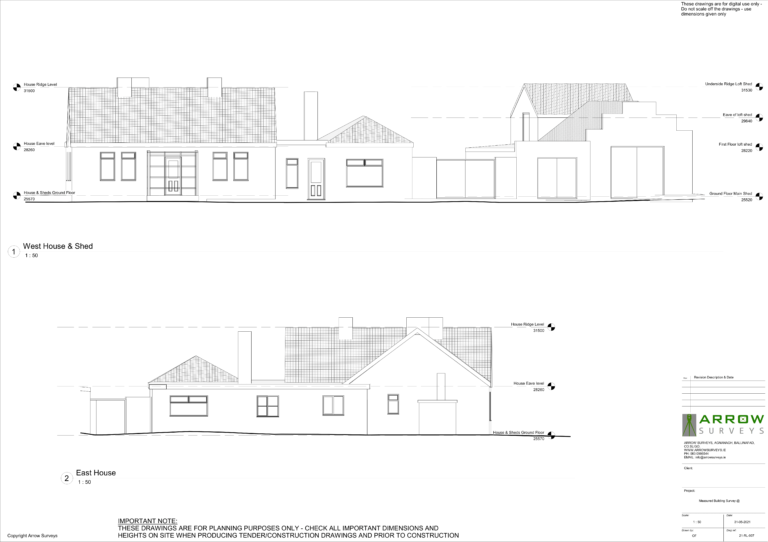 Sample Measured Building Survey 5-7 | Surveyor, Site or Land Survey ...